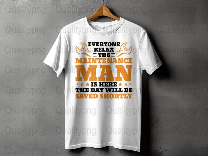 Maintenance Svg Png, the Maintenance Man is Here Png, Repairman Svg ...