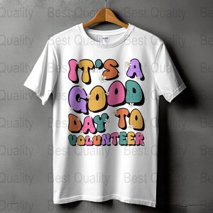 PTO Volunteer Svg Png, Good Day for Volunteer Svg, Volunteering PTA Svg ...