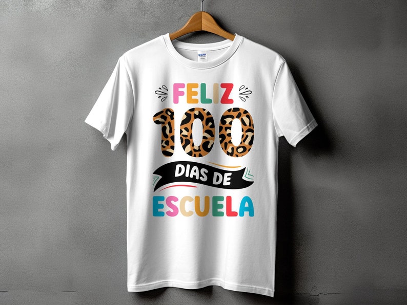Feliz 100 Dias De Escuela Svg, 100 Days Spanish Teacher PNG, 100 Days ...