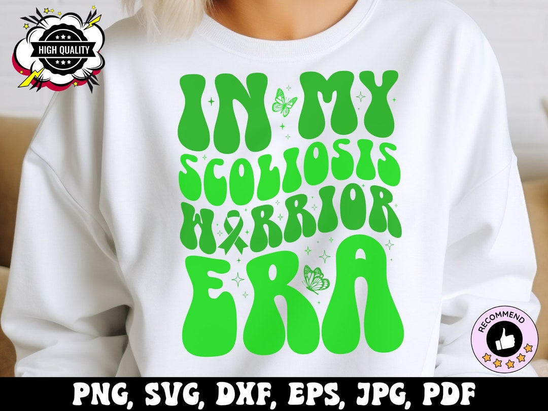 Era Scoliosis Awareness Svg Png, in My Scoliosis Warrior Era Svg Cricut ...