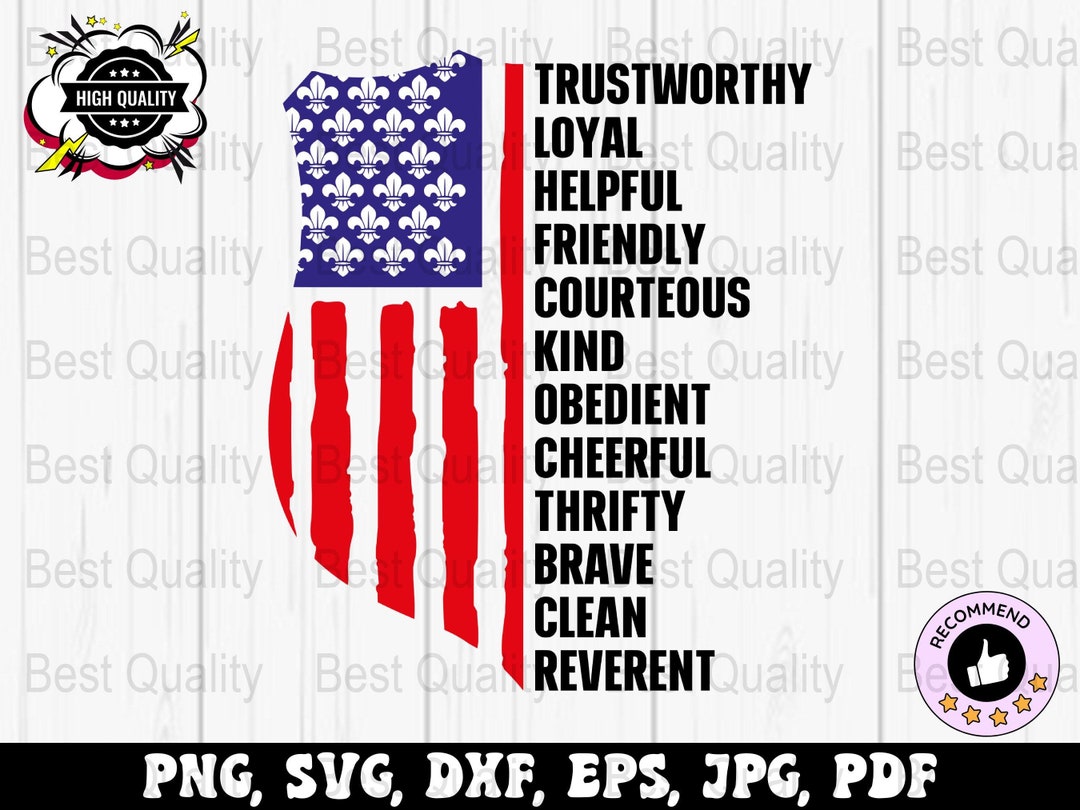 Scout Svg Png, America Flag Scouting Png, Svg Cricut Png Sublimation ...