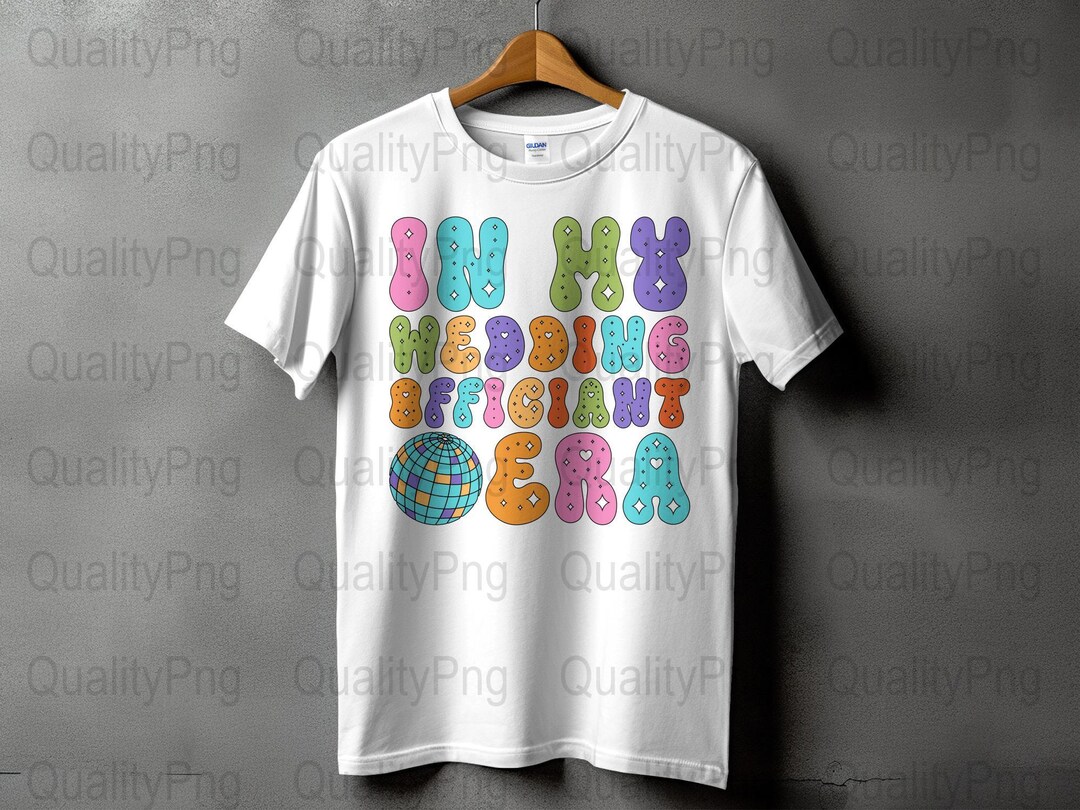 Officiant Svg Png, in My Wedding Officiant Era Png, Wedding Officiant ...