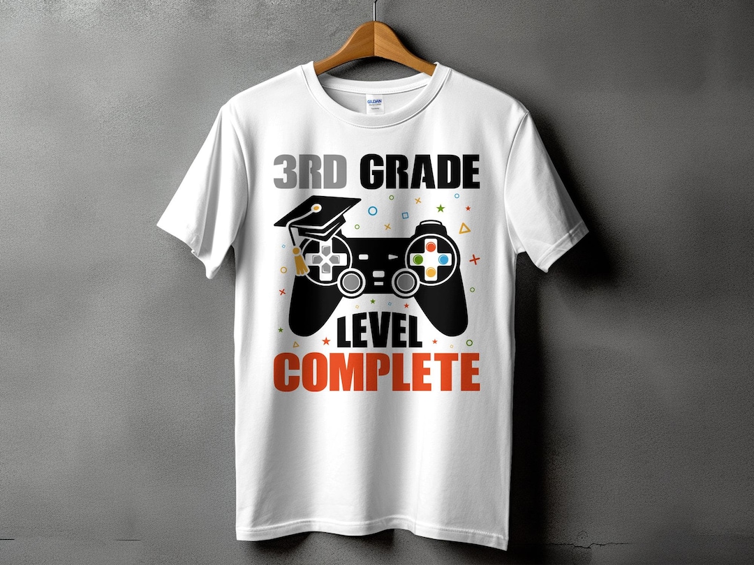 3rd Grade Level Complete Svg Png, Svg Cricut Png Sublimation Designs - Etsy