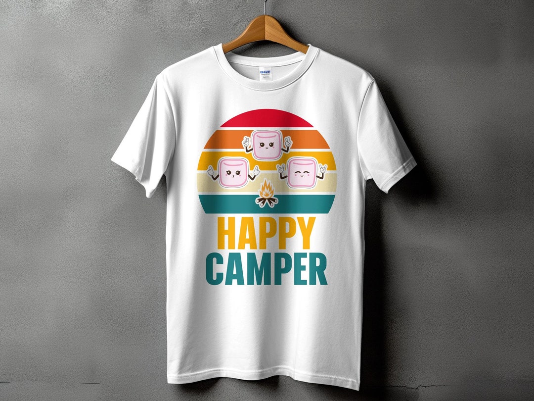 Marshmallow Camping Png, Camper Svg Cricut, Funny Marshmallow Camper ...