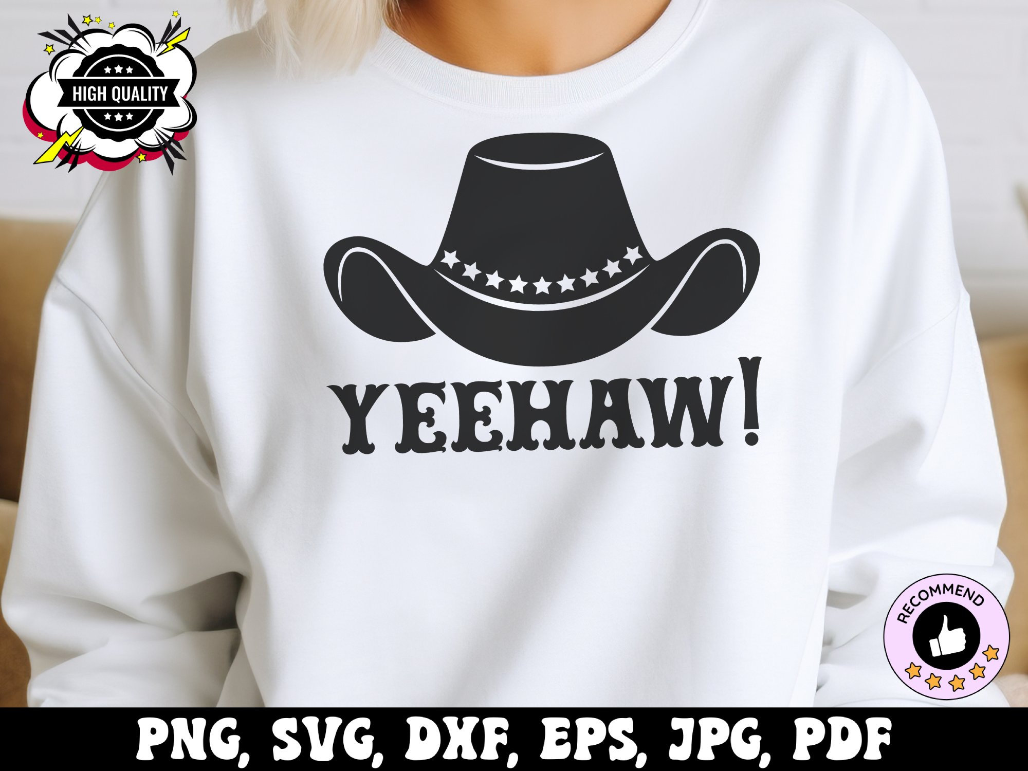 Yeehaw Cowboy Svg Png, Cowboy Cowgirl Svg Cricut, Western Png, Country ...