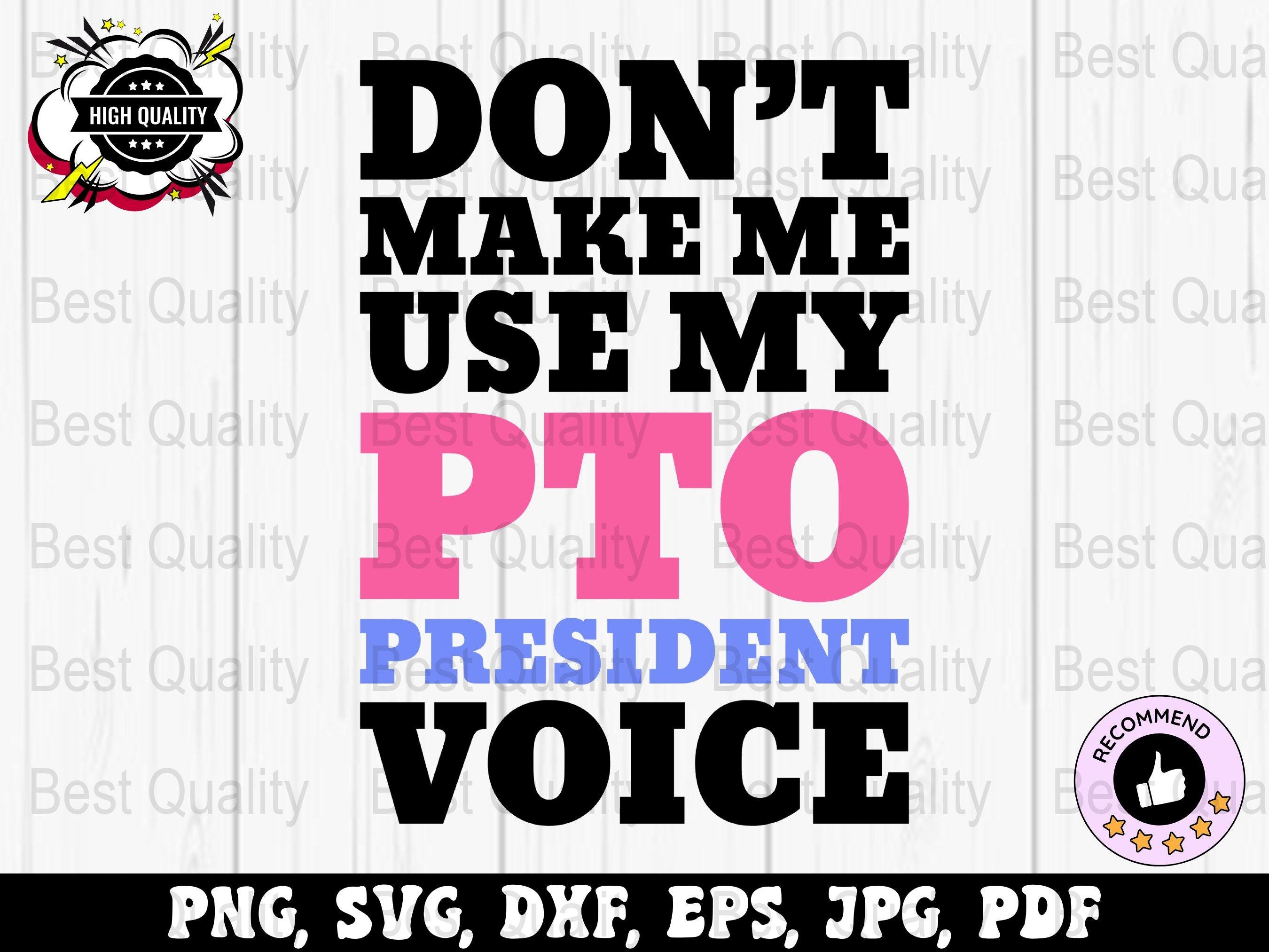 PTO Volunteer Svg Png, Funny Pto Svg, Volunteering PTA Svg Cricut ...