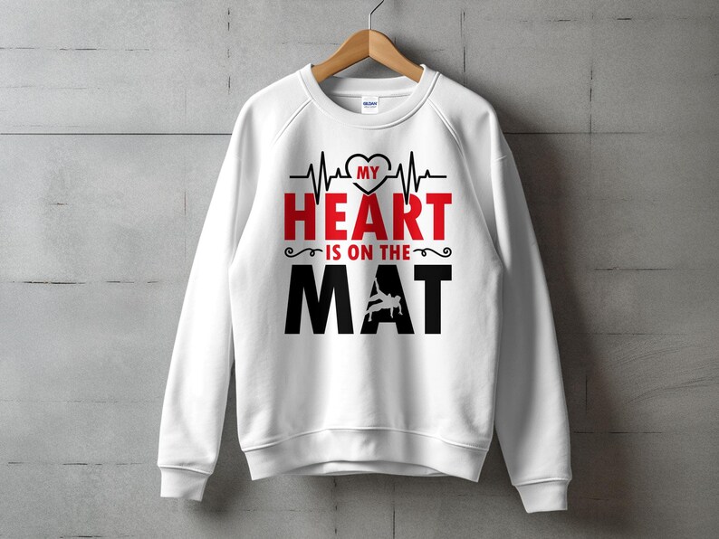 Wrestling Svg Png, Wrestler Svg, My Heart is on the Mat Svg, Svg Cricut ...