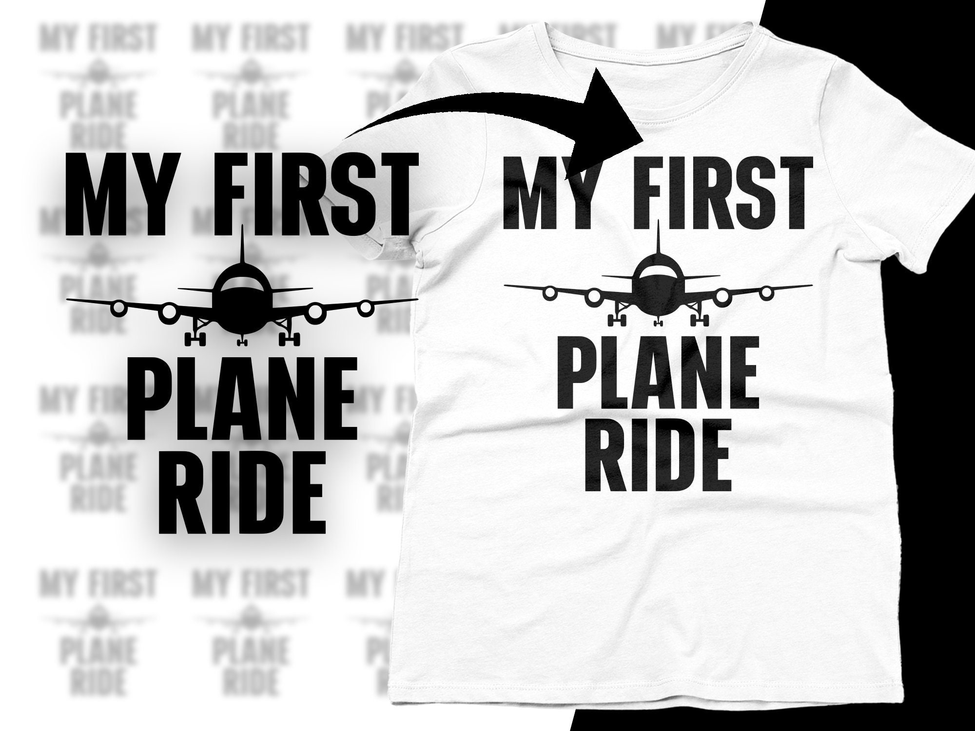 Airplane Svg Png, My First Plane Ride Png, Pilot Svg Cricut Png ...