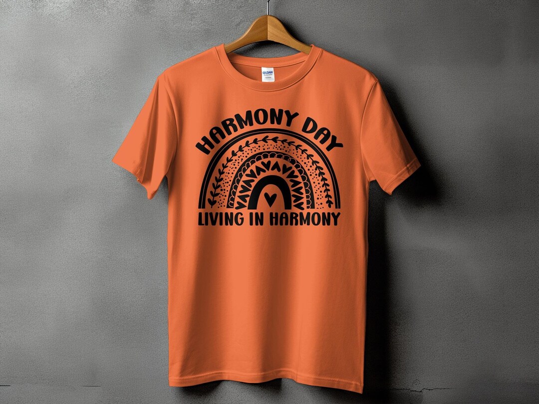 Harmony Day Svg Png, Living in Harmony Svg Cricut Png Sublimation ...