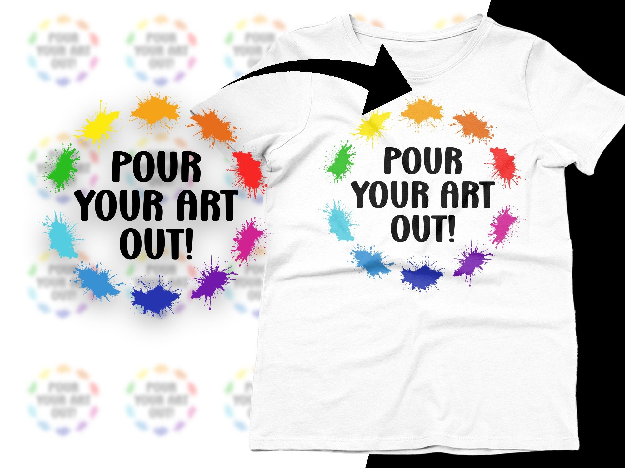 Artist Svg, Artist Png, Acrylic Paint Pouring Artist Svg Cricut, Artist ...