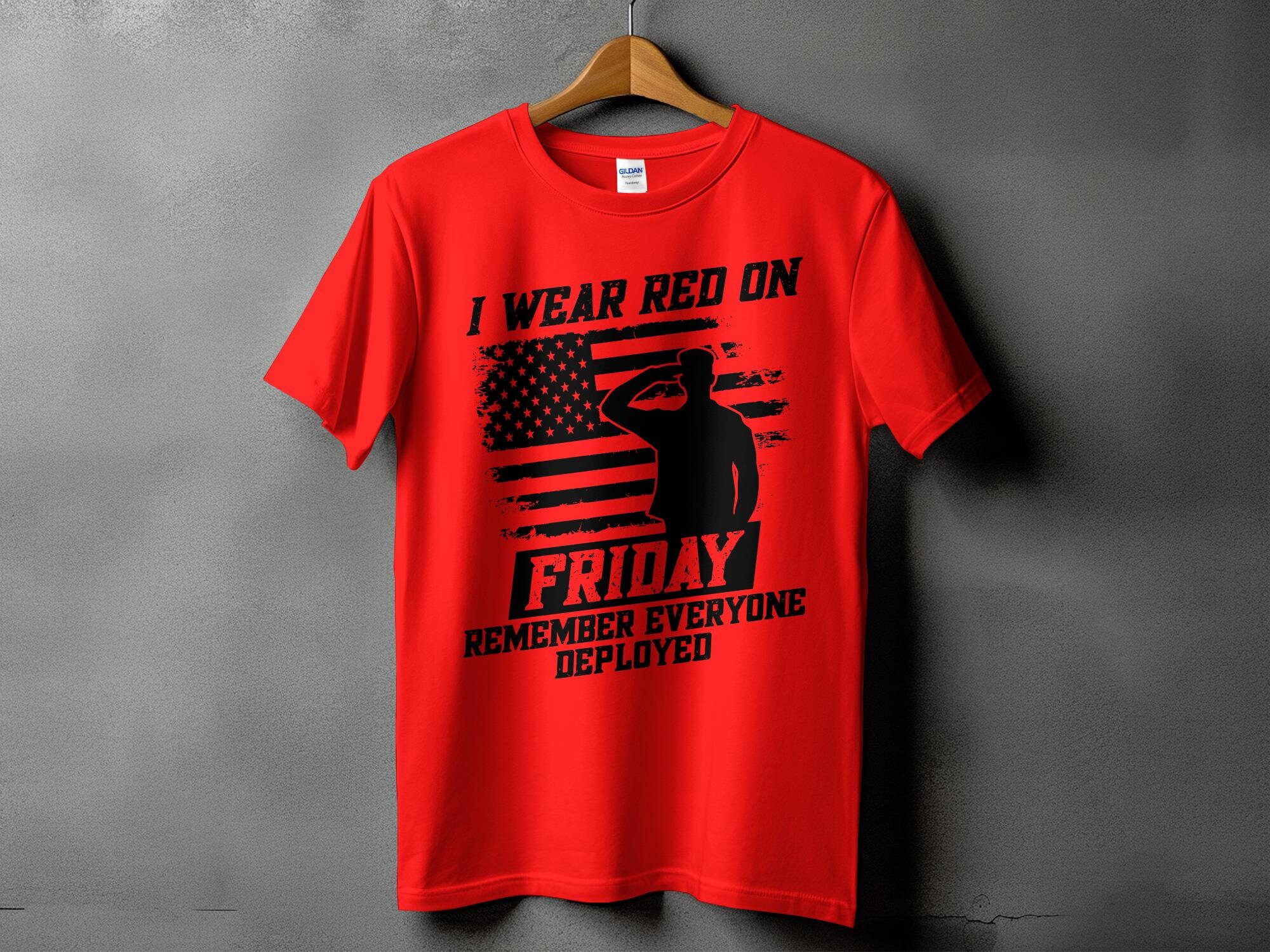 Red Friday Svg Png, I Wear Red on Friday Svg, Military Svg Cricut Png ...