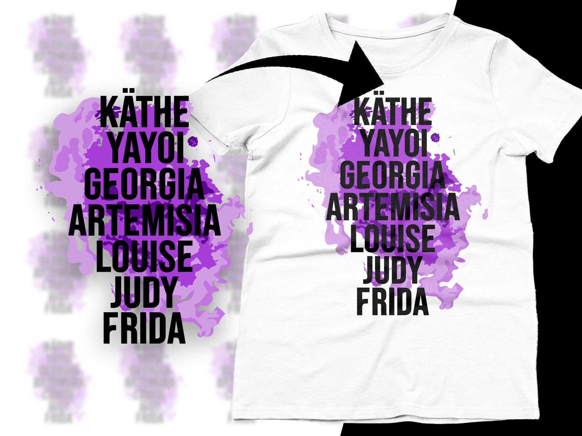 Artist Svg, Artist Png, Famous Women Artists Svg Cricut, Artist ...