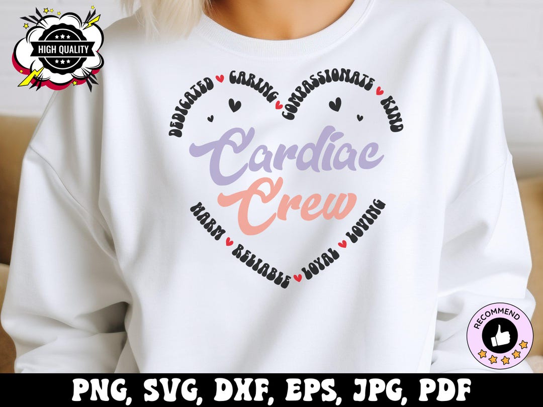 Cardiac Crew Png, Cardiology Svg Png, Cardiologist Svg Cricut File ...