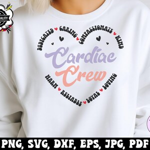 Cardiac Crew Png, Cardiology Svg Png, Cardiologist Svg Cricut File ...