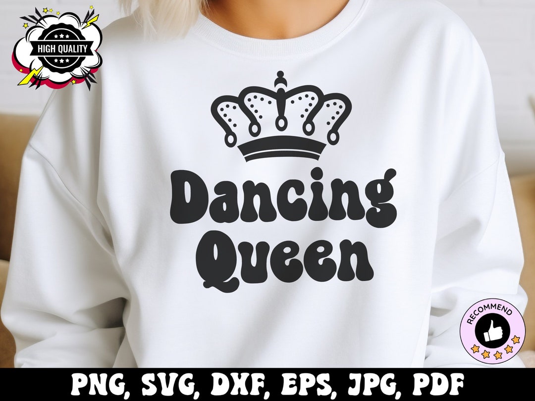 Dance Svg Png, Dancer Svg, Girl Dancing Queen Svg Png, Dancing Lover ...