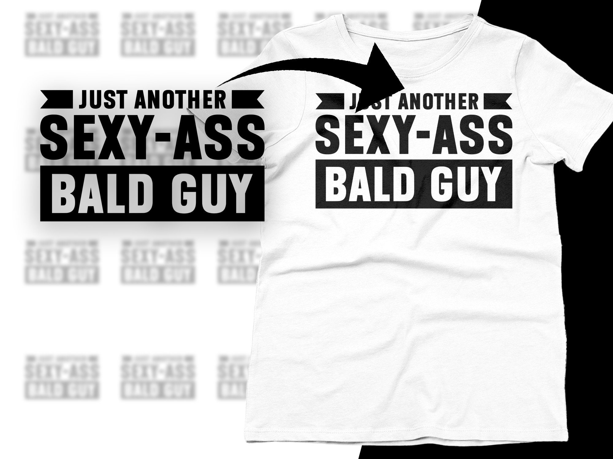 Bald Man Svg, Bald Png, Funny Bald Guy Svg Cricut, Funny Balding Png ...