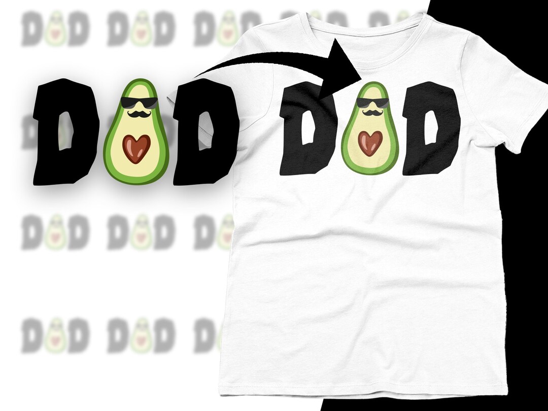 Dad Avocado Svg, Avocado Png, Avocado Dad Svg Cricut, Funny Avocado ...