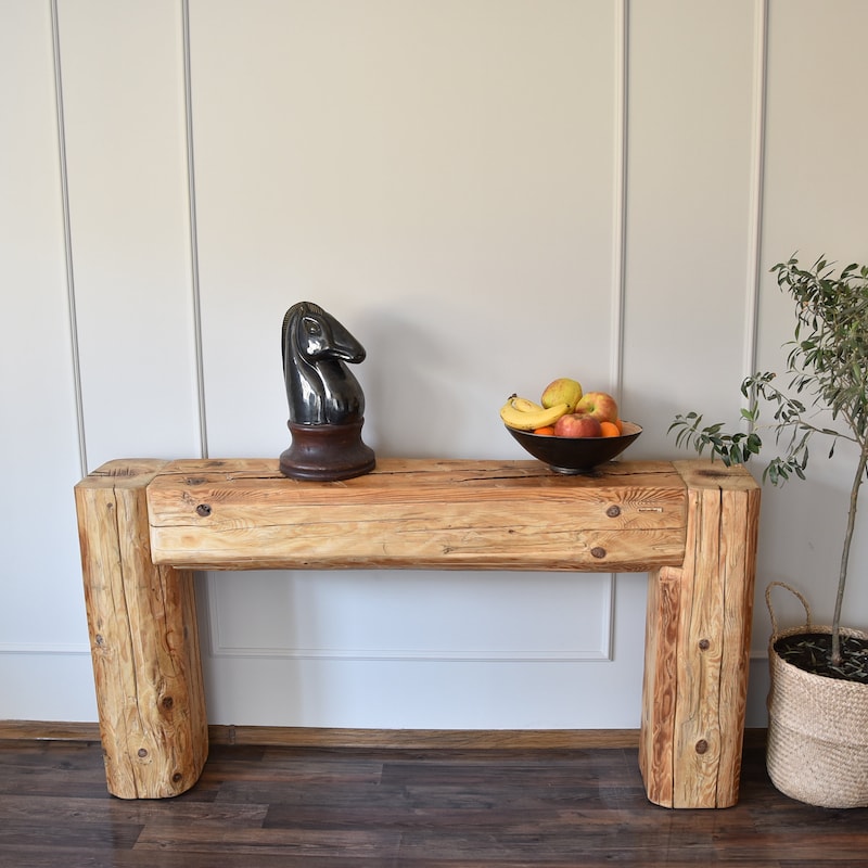 Beam Console Table - Etsy