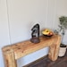 Old Beam Console Table Unique Old Wood Rustic Style Table Loft - Etsy
