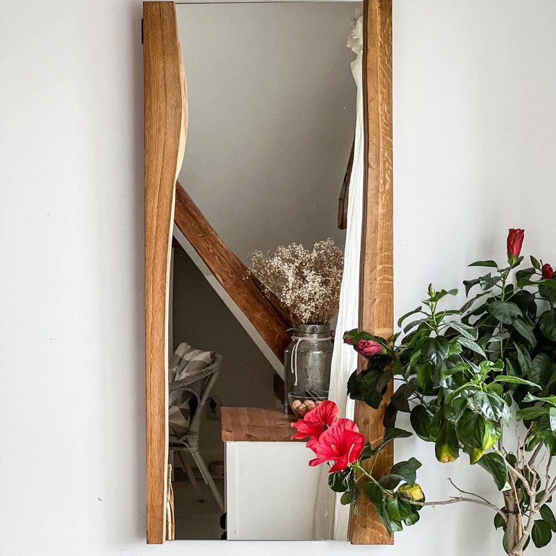 Live Edge Mirror - Etsy