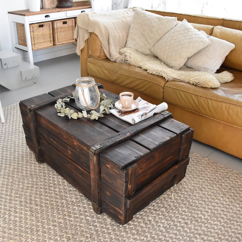 Chest Coffee Table - Etsy