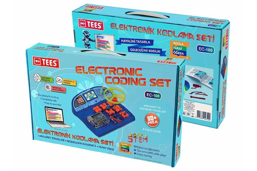 Coding and Artificial Intelligence Kit, STEM Educational Toy , AI ...