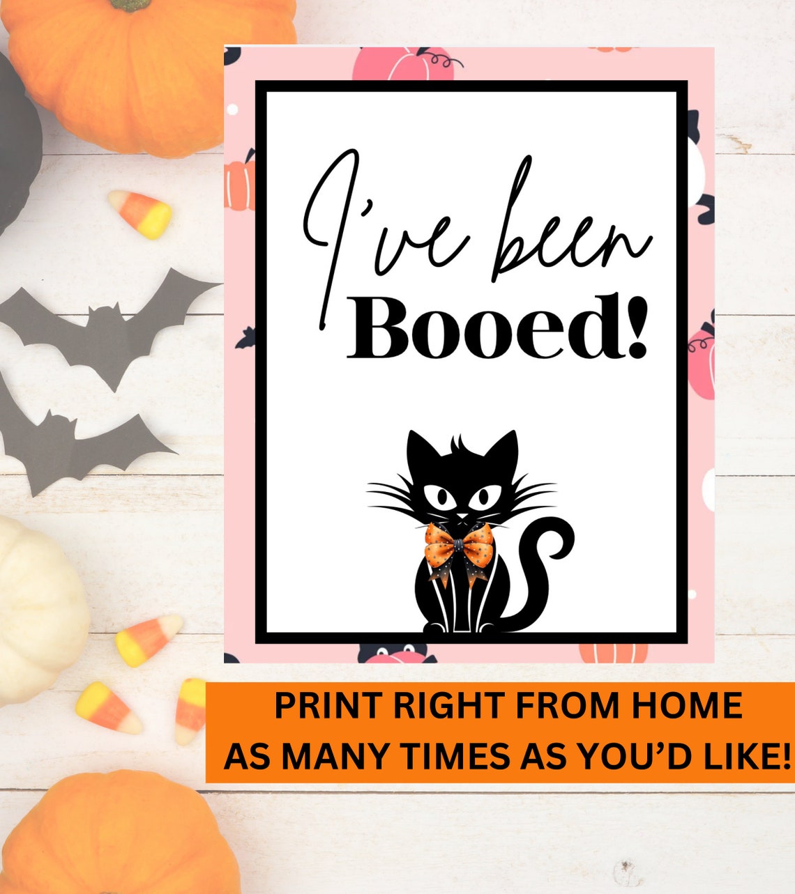 You've Been Booed Coworker Printable Halloween Booed Game, I've Been Booed Office Workplace ...