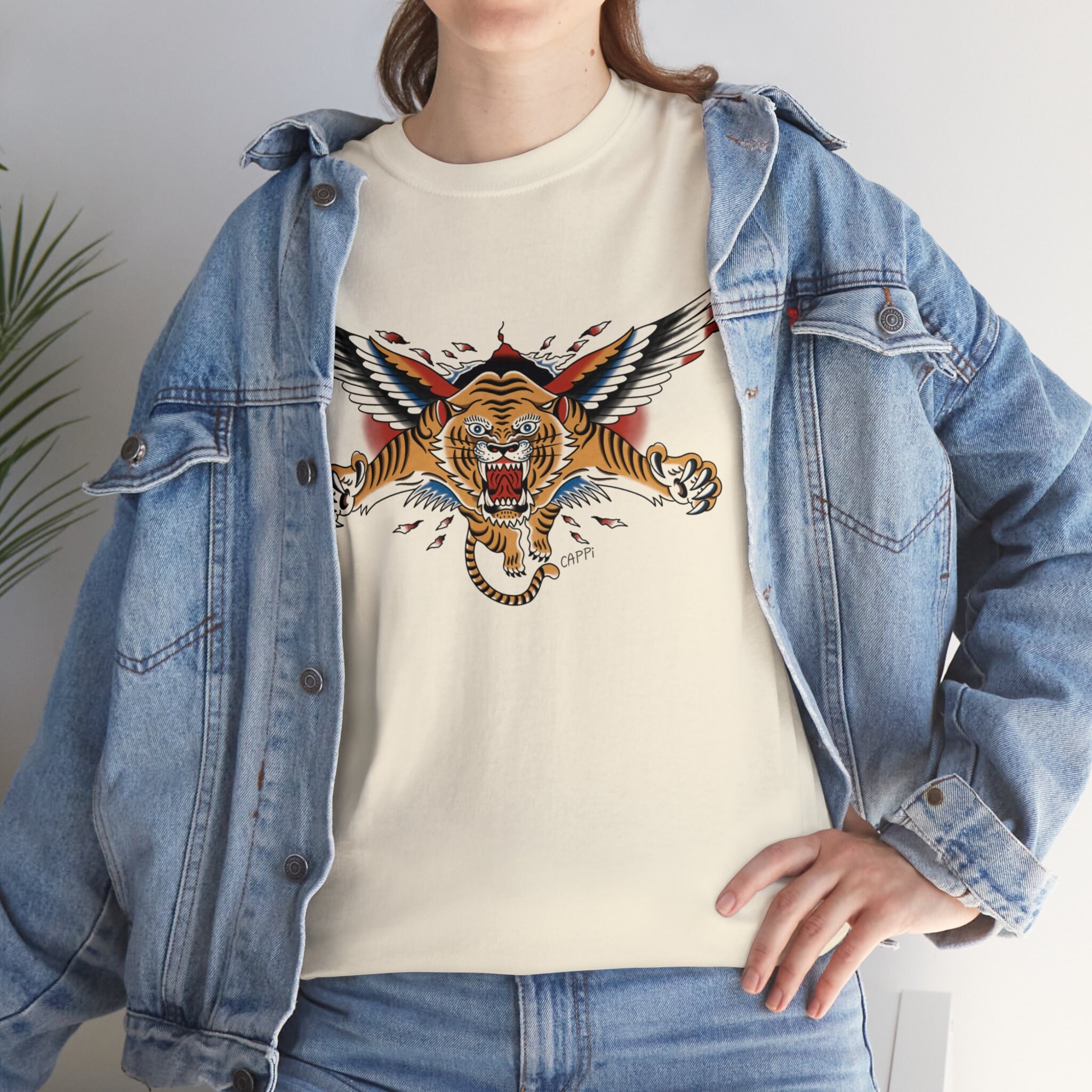 Pinky Yun Flying Tiger T-shirt - Etsy