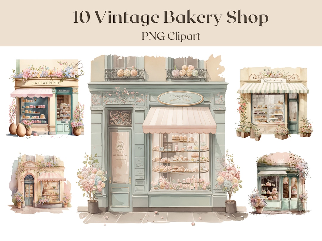 Bakery Shop Front Vintage
