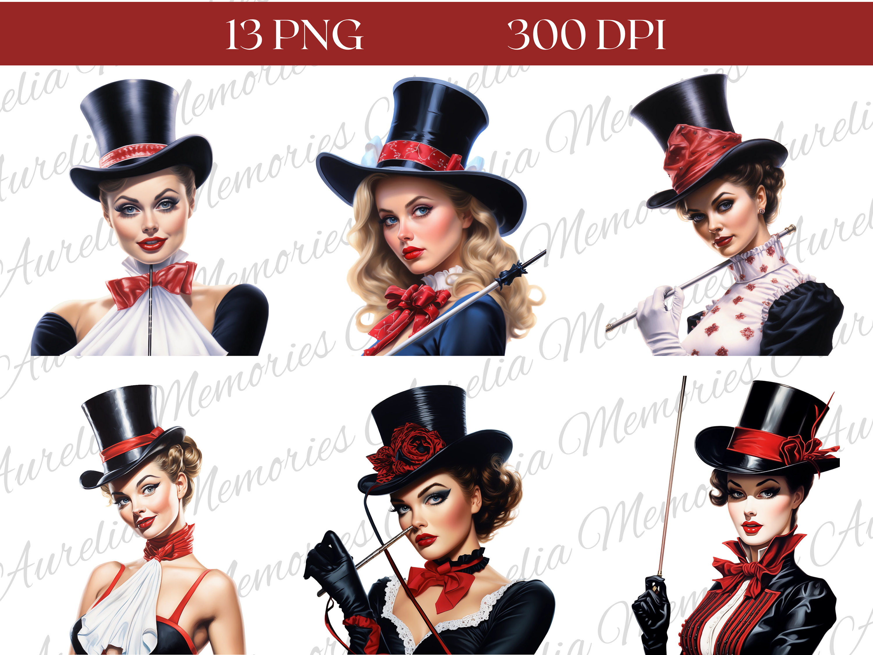 Pin up Circus Director Clipart 13 PNG Files Pin up Women Clipart ...