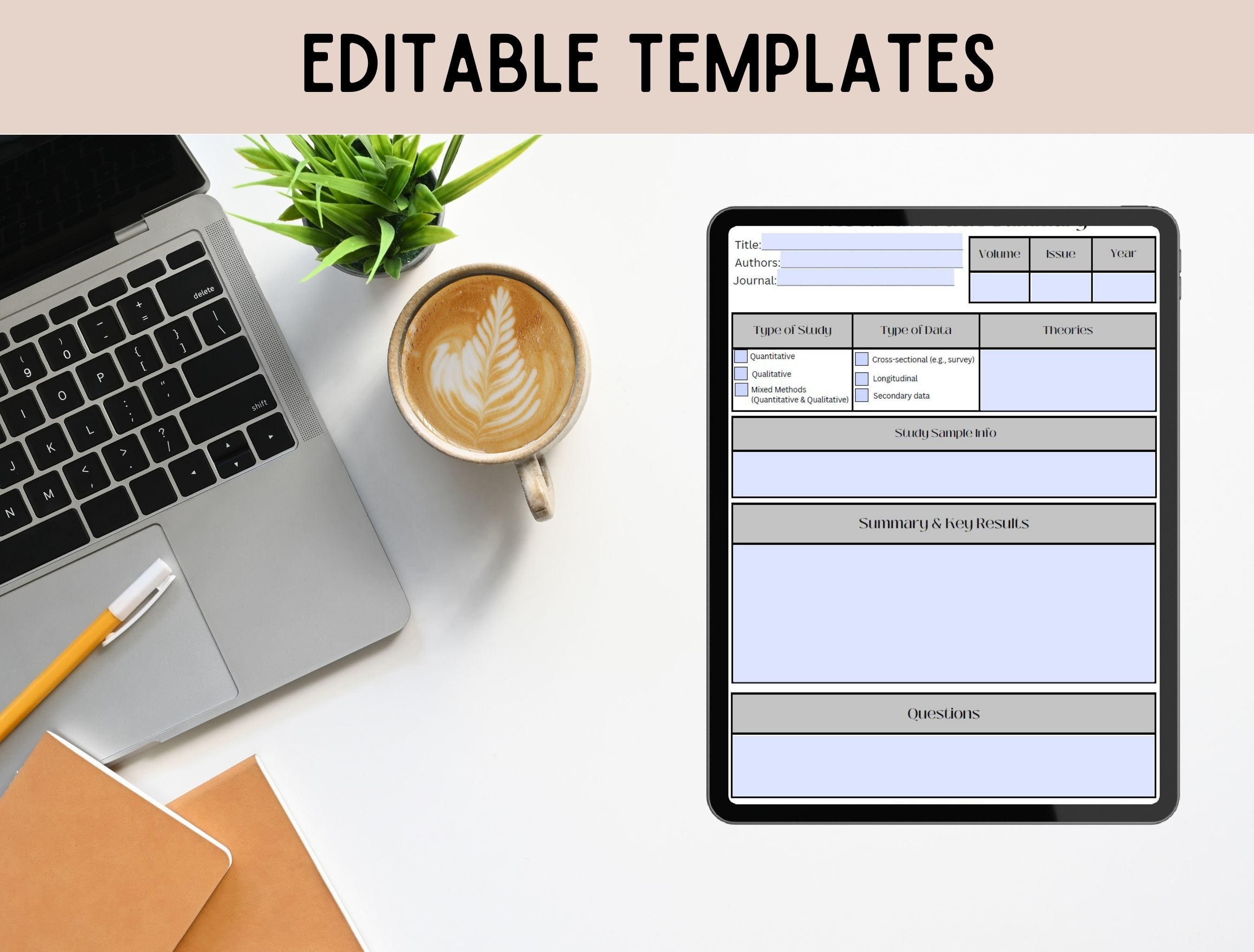 Academic Research Article Summary Article Summary Printable Template ...