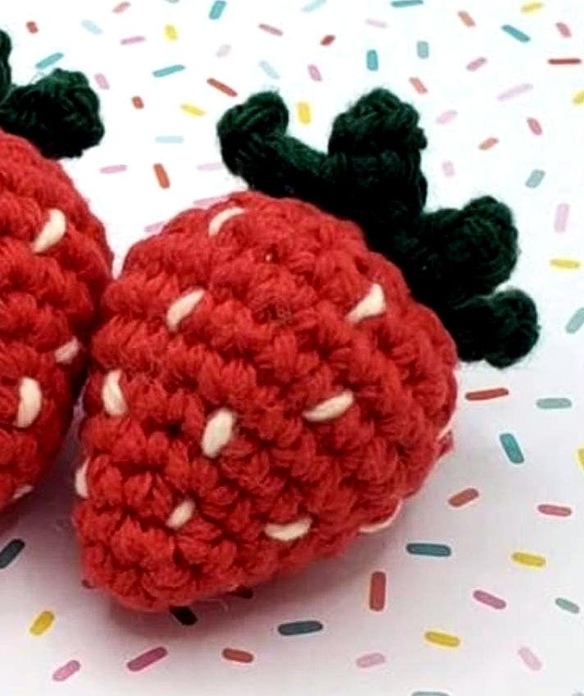 Amigurumi Strawberry Crochet Pattern: Beginner-friendly PDF (digital ...