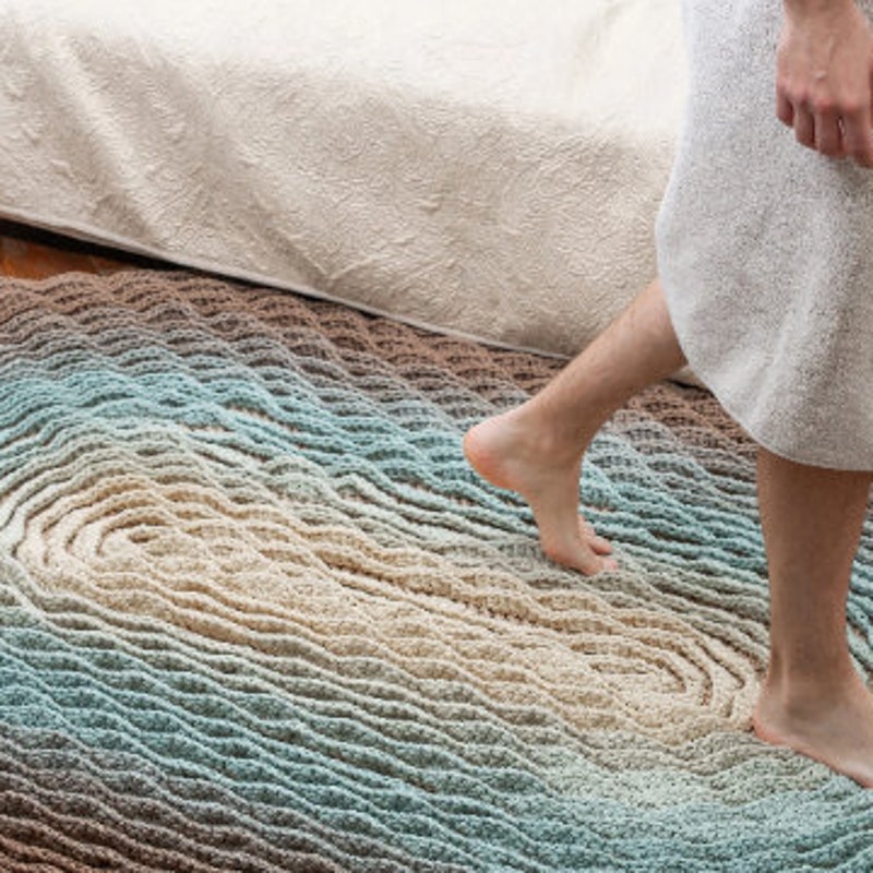 Wavy Rug - Etsy