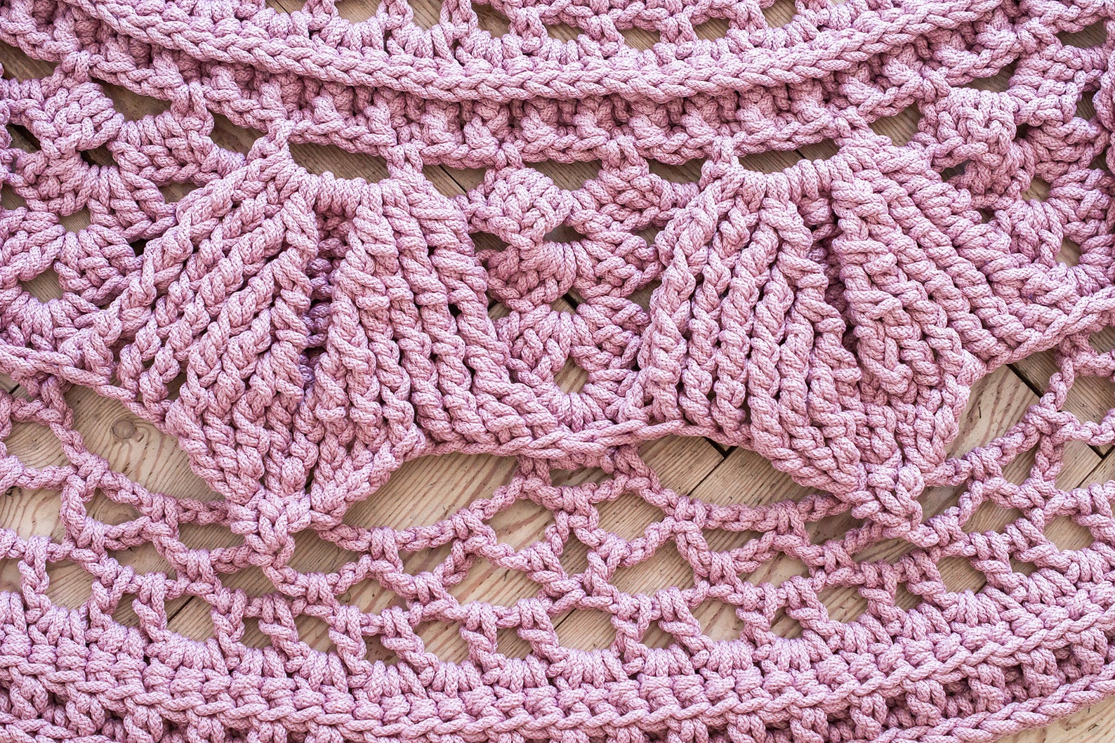 Crochet Rug Text Description of Each Row in English + Video Tutorial ...