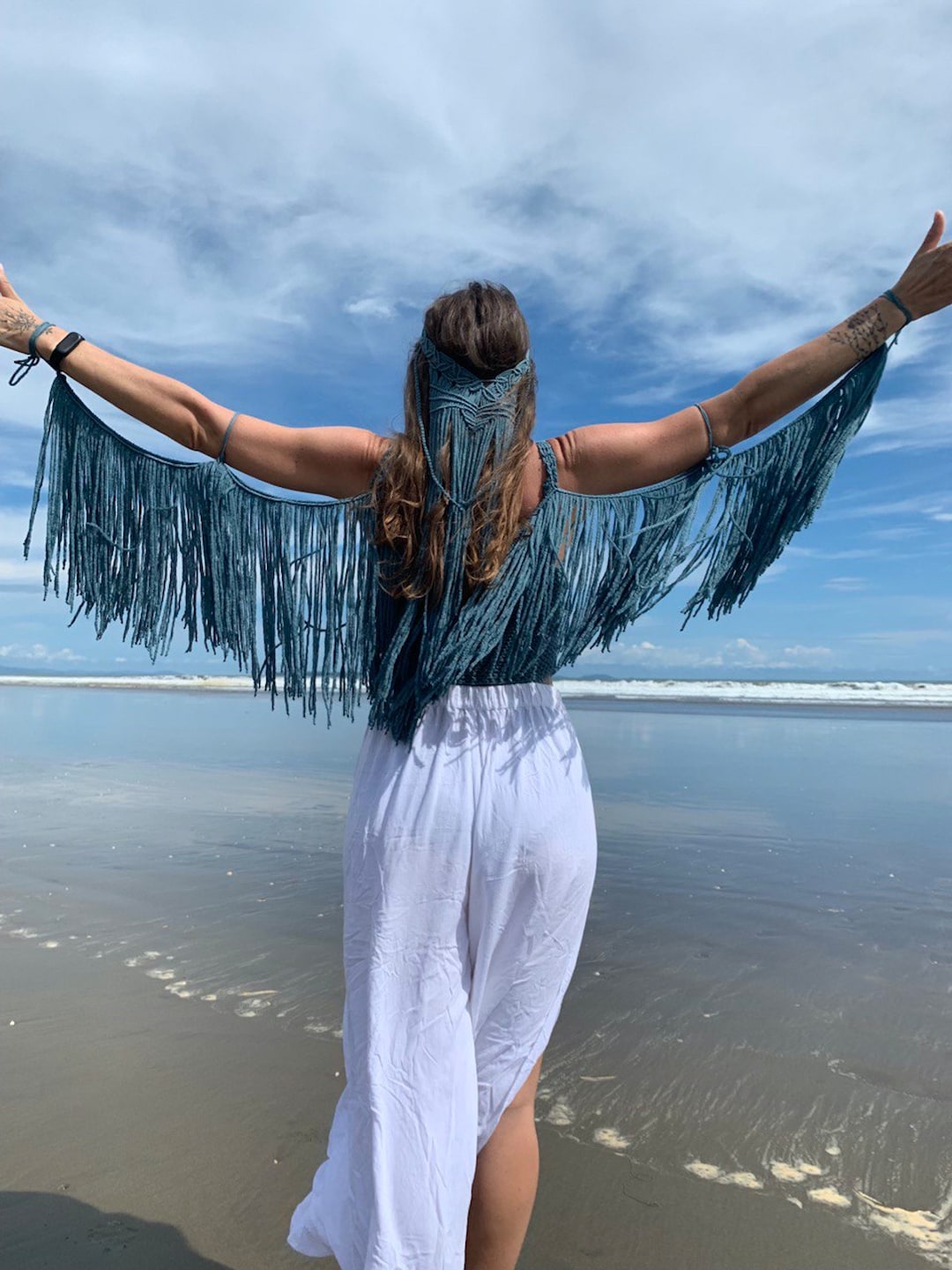 Macrame Crop Top Text Description With Video Tutorial in English PDF ...