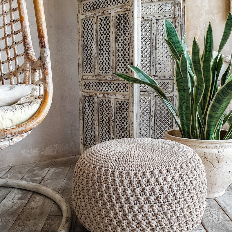 Pouf Cover - Etsy