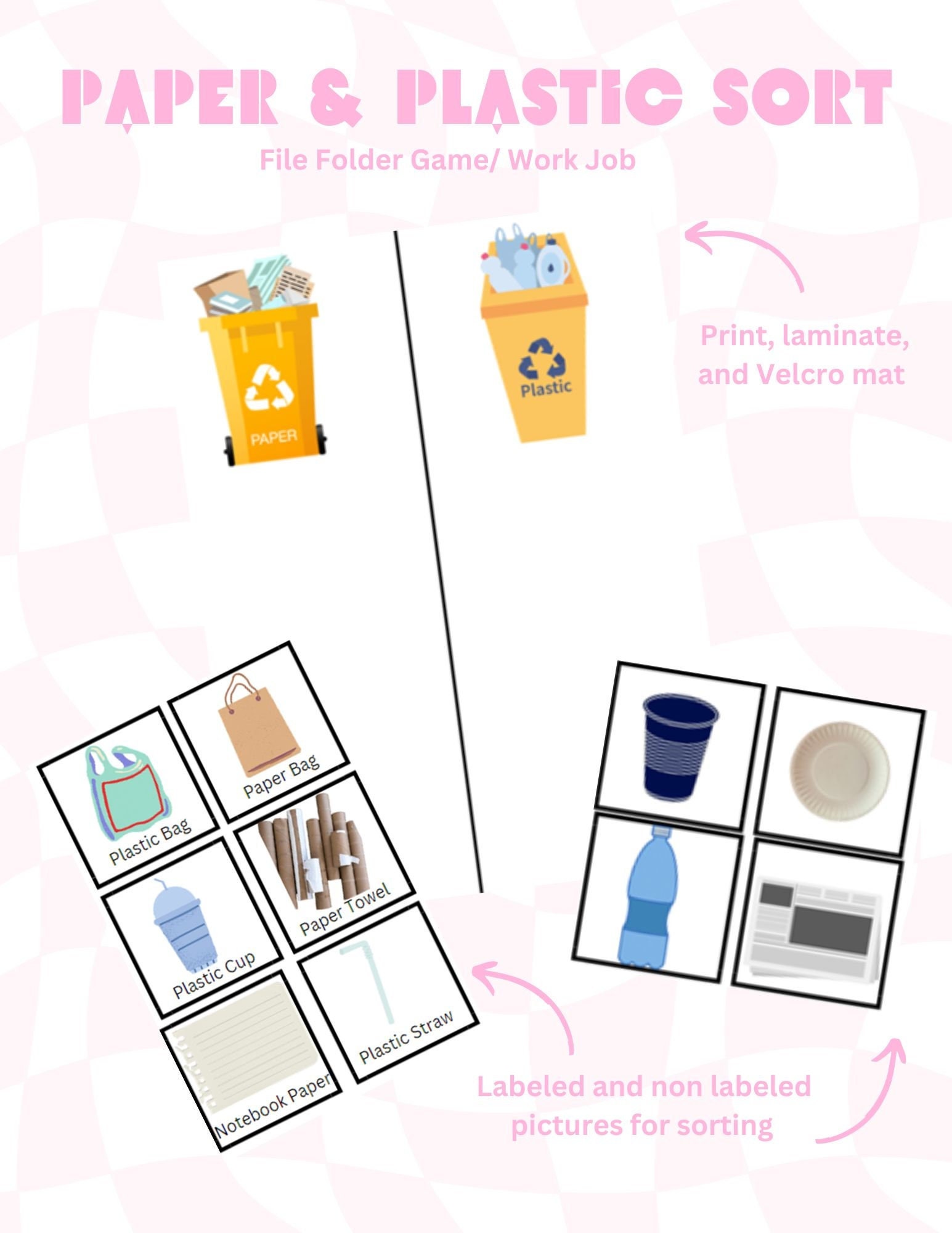 File Folder Game Bundle, Sped Resources, Life Skills Activities ...