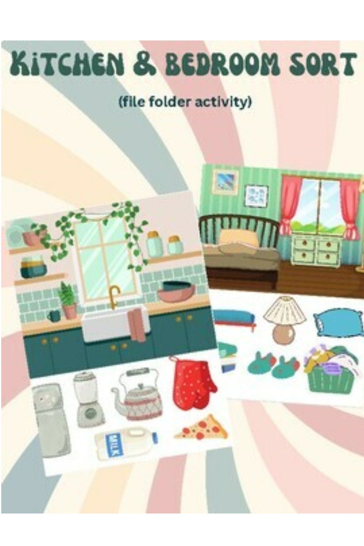File Folder Game Bundle, Sped Resources, Life Skills Activities ...