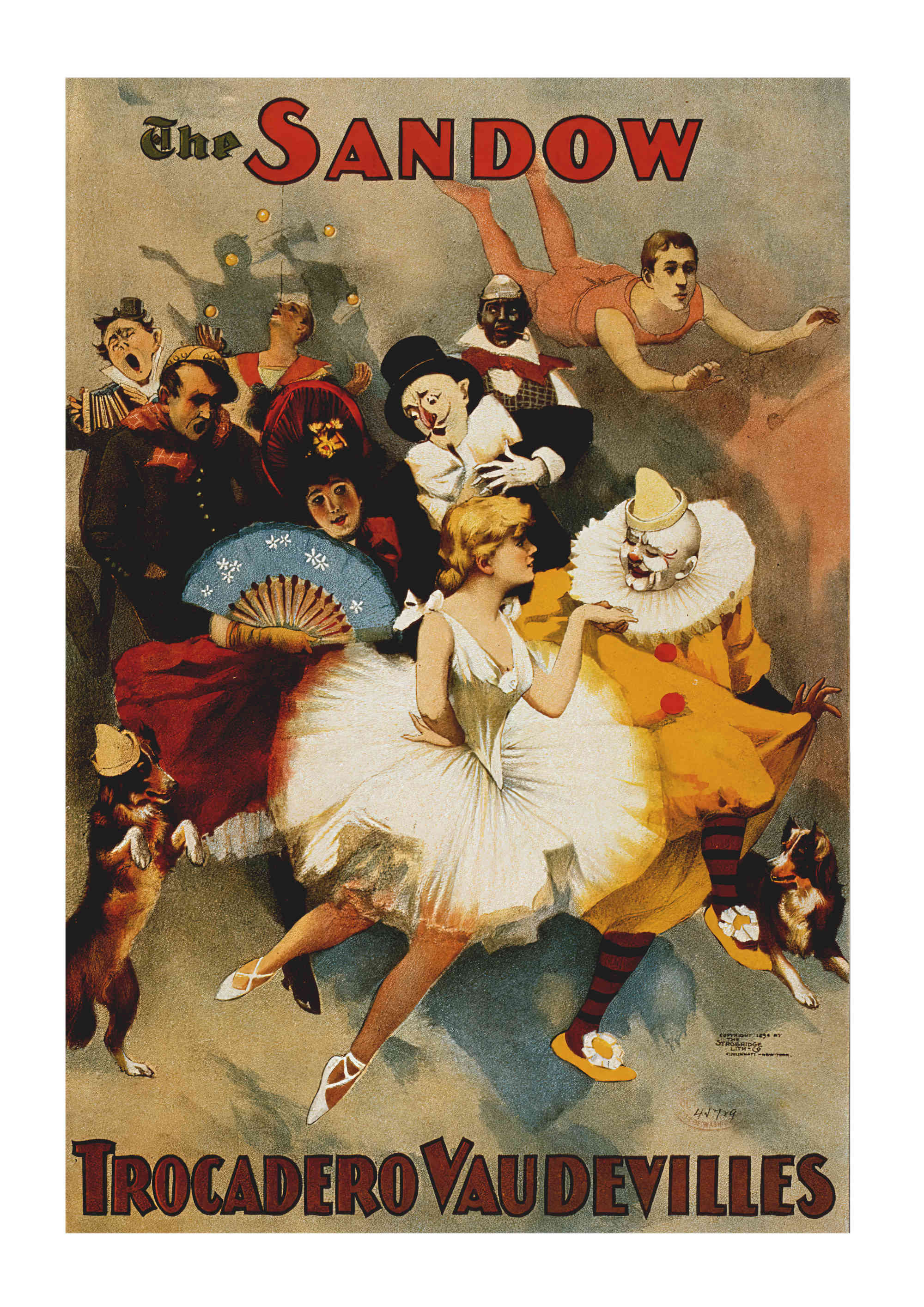 Vaudeville Circus Poster