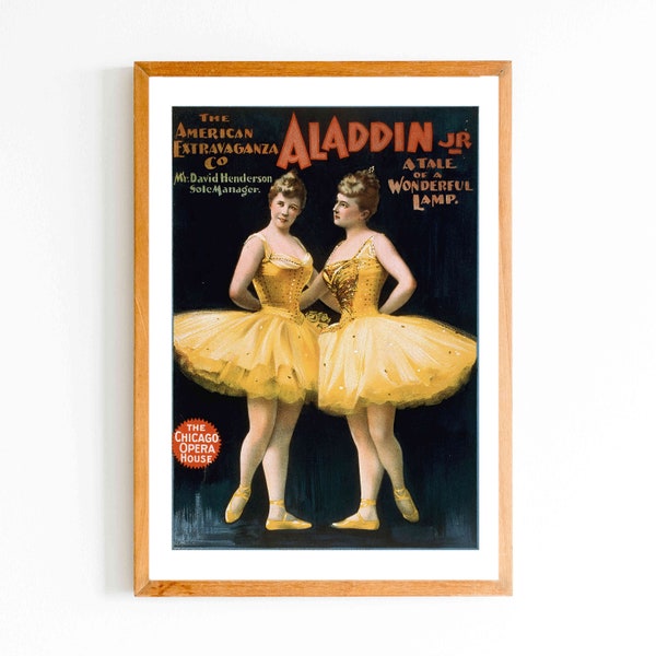 Ballerina Ad Poster Etsy