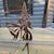 Gonk / Gnome Metal Garden Stake With a Butterfly Made From 2mm Steel ...