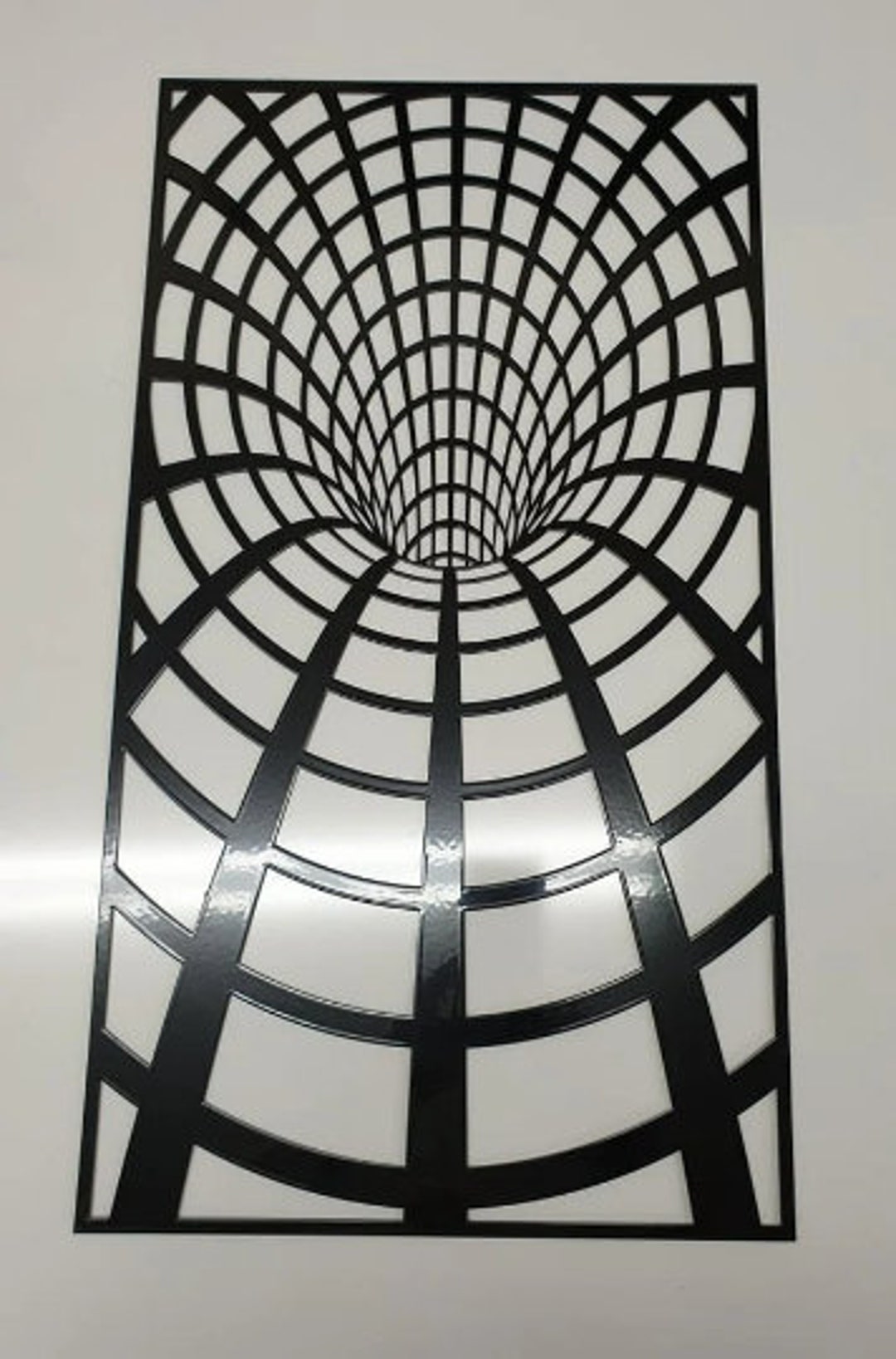 Blackhole Optical Illusion Metal Wall Art Sign Made From 2mm Steel ...