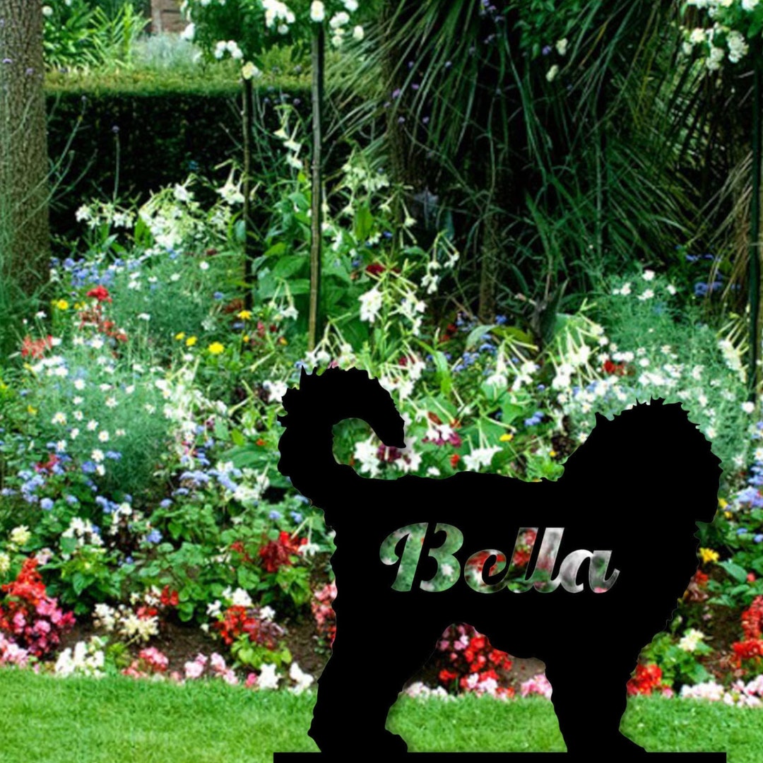 Cockapoo Metal Garden Decoration Personalised With a Dogs Name, 3 Sizes ...