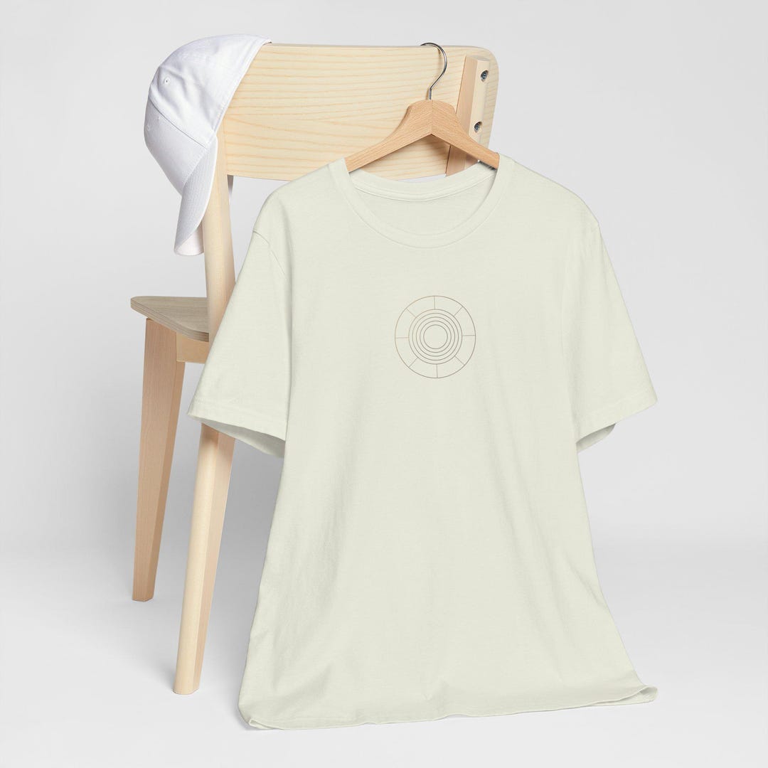 Sol Sigil Tee | Stylized Sun Symbol Shirt for Vitality & Clarity ...
