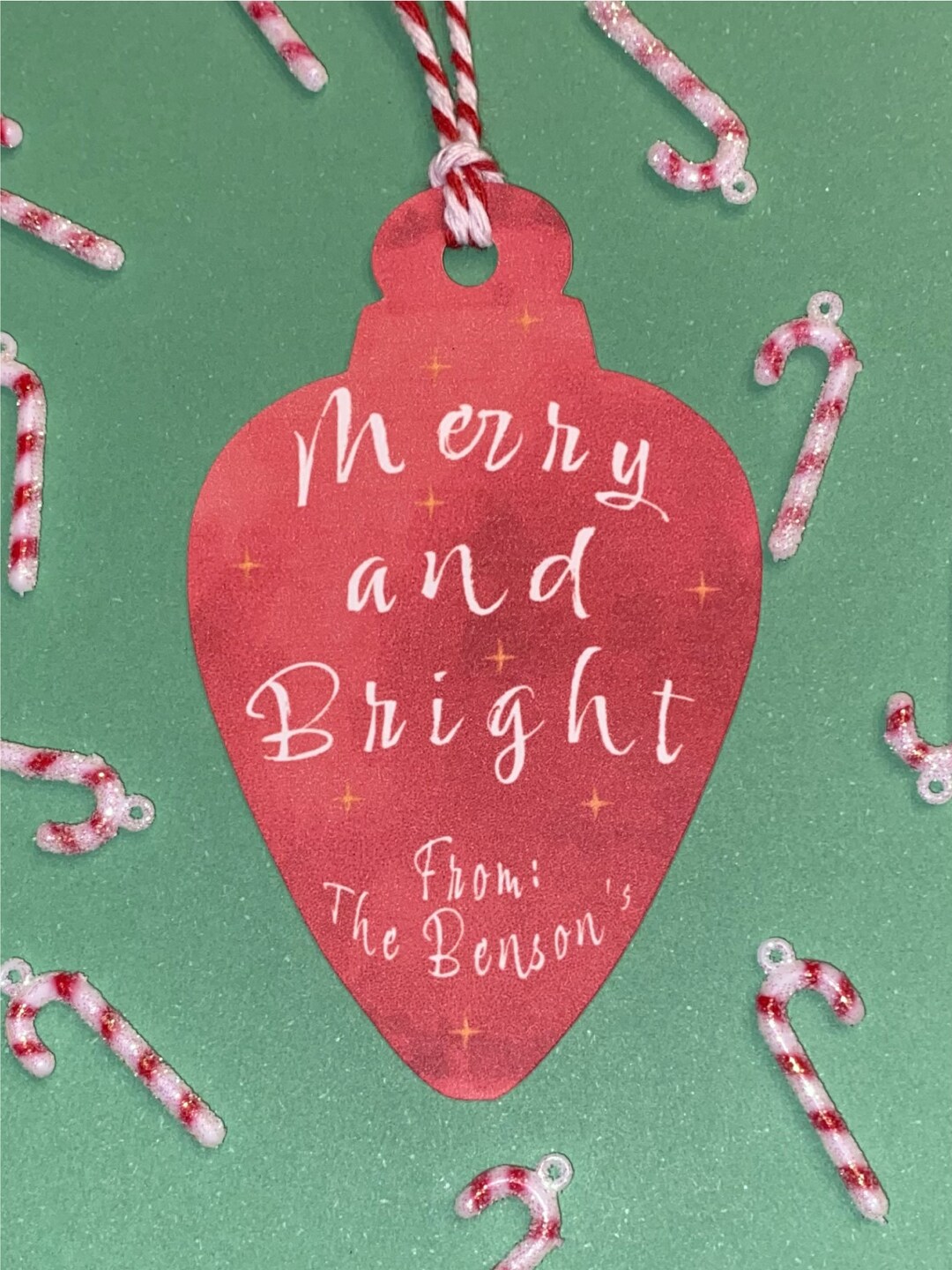 Personalized Ornament Gift Tags | Christmas Gift Tags | Ornament Gift ...