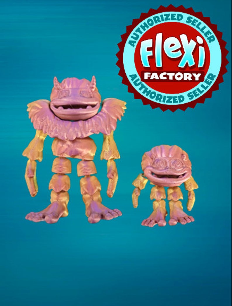 Yeti and Baby Yeti by Flexi Factory - Etsy