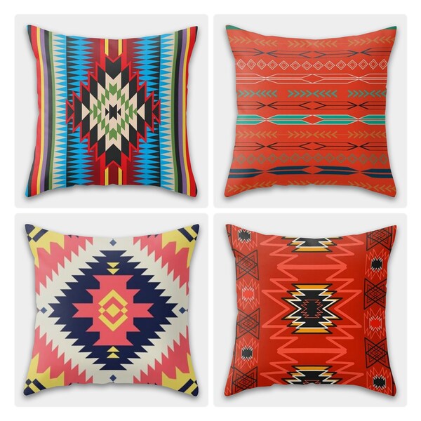 Aztec Pillow - Etsy