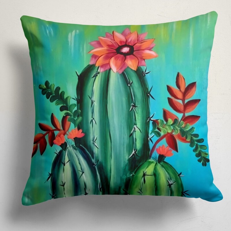 Cactus Pillow - Etsy