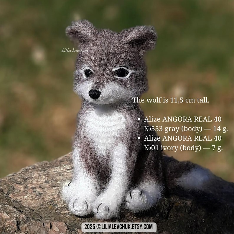 Crochet Pattern Wolf - Amigurumi Crochet Animals Pattern, Amigurumi ...
