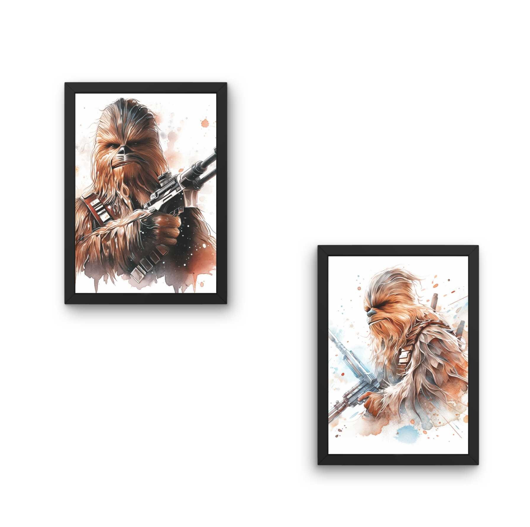 4 Chewbacca Clipart, Chewbacca Poster, Chewbacca Print, Chewbacca ...